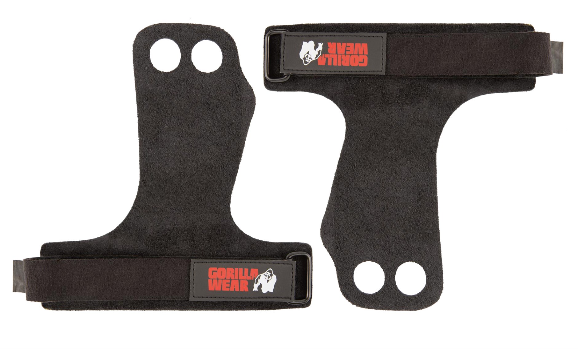 Osta Gorilla Wear 2 Hole Leather Lifiting Grips - Corenutrition.fi
