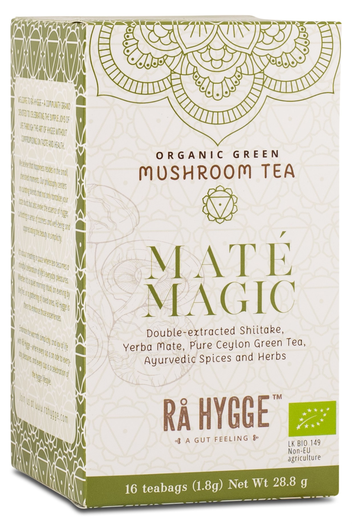 Osta Rå Hygge Yerba Mate Magic Shiitake - Corenutrition.fi